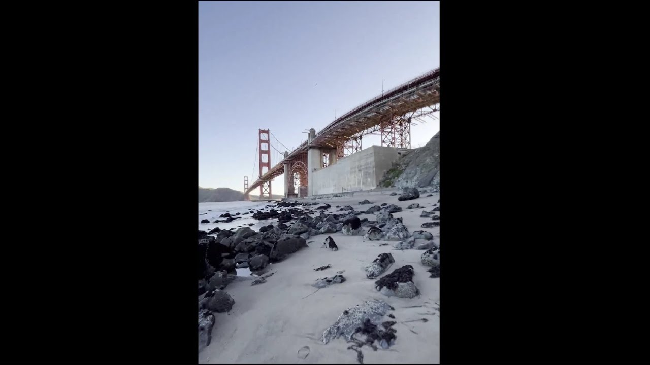 real time: walk with me from Battery Godfrey to the base of the Golden ...