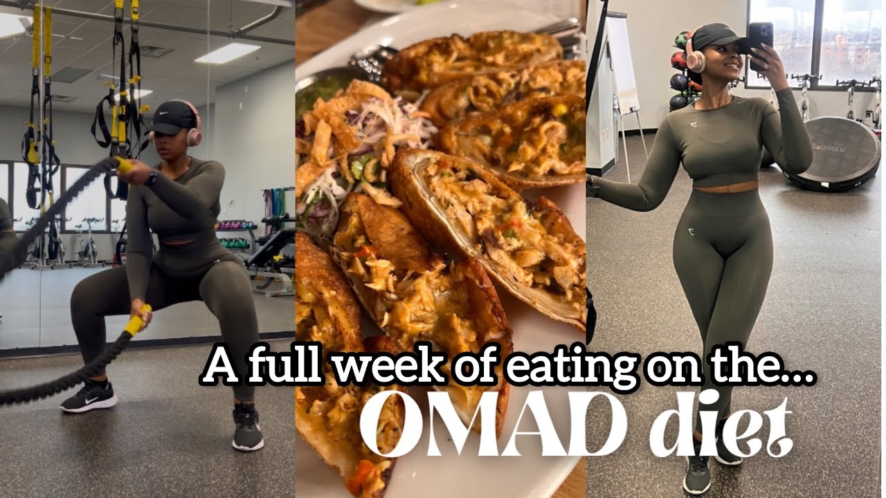 OMAD Weight Loss Vlog | Gym Workouts, Healthy Choices & A Balanced ...