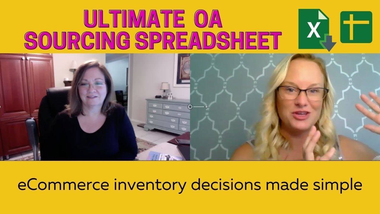 Ultimate OA Sourcing Spreadsheet for Amazon and Other Ecommerce | Vicki ...