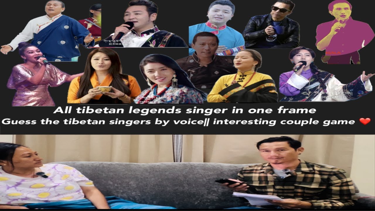 All tibetan legends singer in one frame || guess the tibetan singers by ...