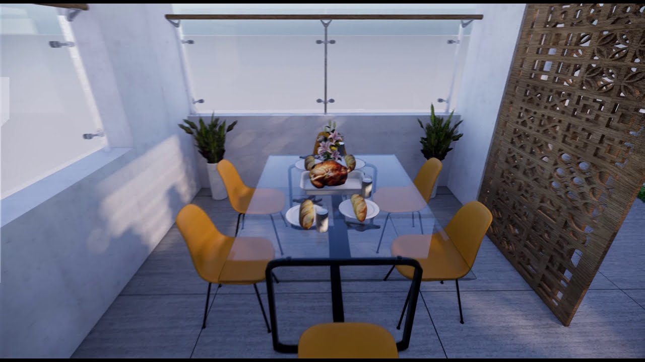 Video Recorrido Virtual Area comunal y Dpt Edificio Portete, Día y ...