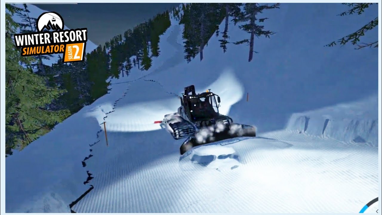 Winter Resort Simulator 2 🇮🇹 / Erste Pistenpräperation nach ...