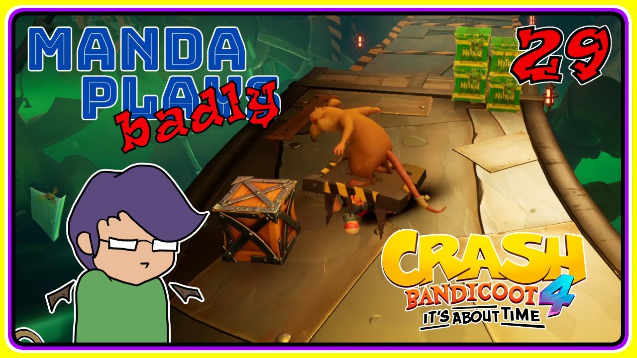 Under the CRUSHING weight of life | Manda Plays Badly: Crash Bandicoot ...