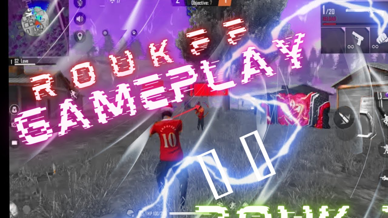 Rouk FF gameplay💖💖| remix | ZYCH FF - YouTube