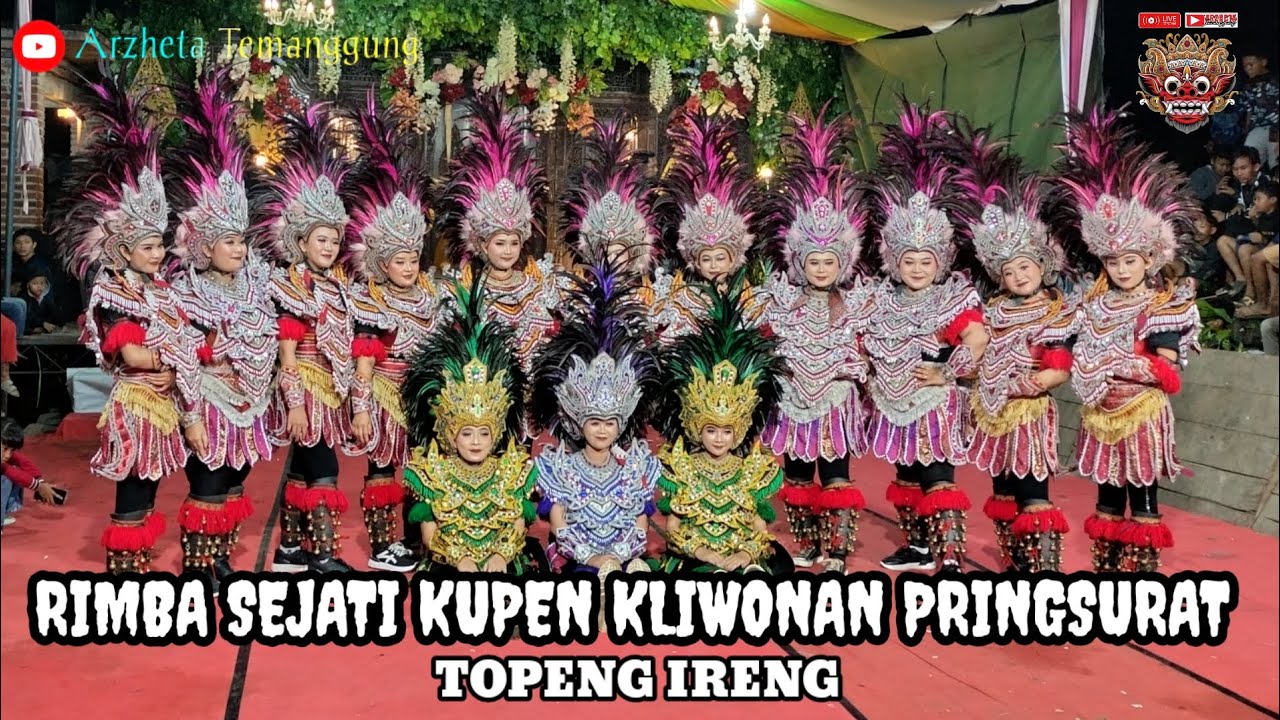 TOPENG IRENG RIMBA SEJATI KUPEN KLIWONAN PRINGSURAT TEMANGGUNG LIVE ...