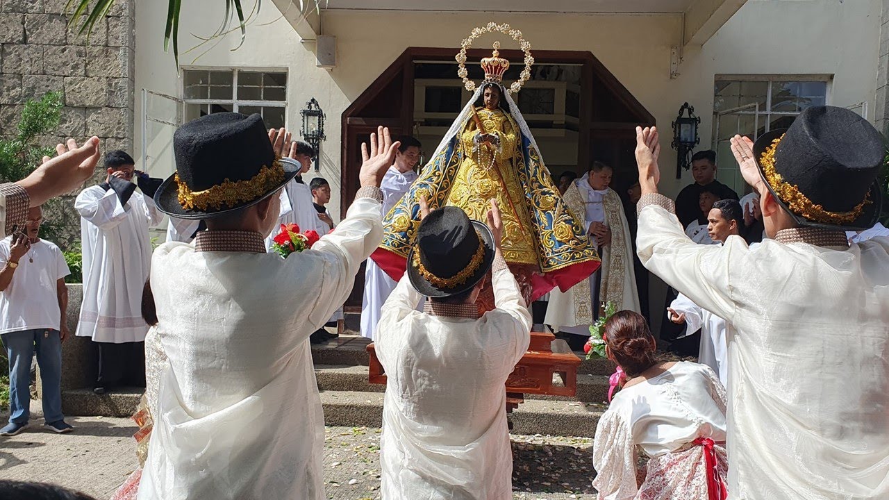 PAGDALAW NG INANG MARIA SA SEMINARYO NG MGA RECOLETOS - YouTube