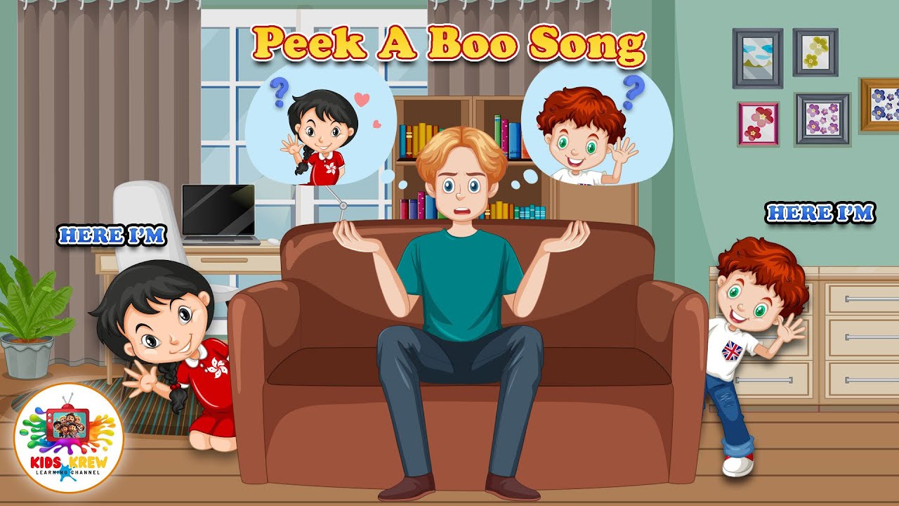 Peek A Boo Song - Baby Song & Nursery Rhyme - YouTube