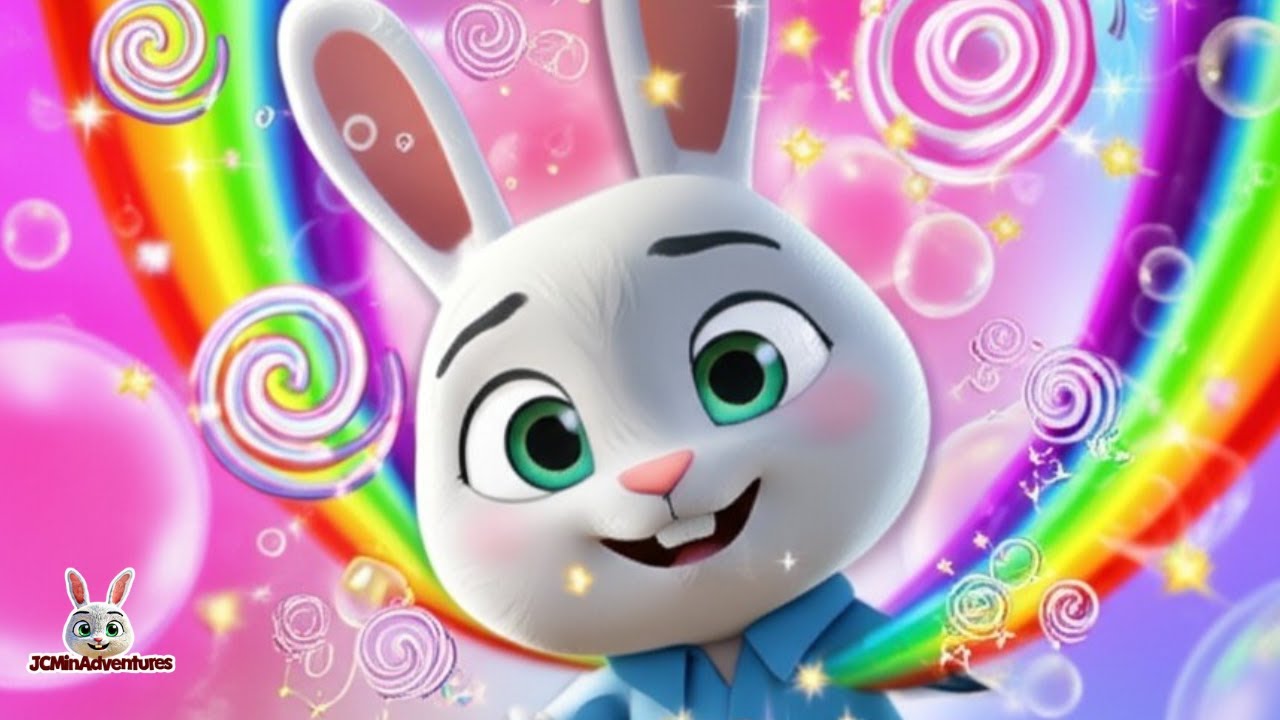 Can Toby the Bunny Find All the Happy Colors? | Kids songs - Nursery ...
