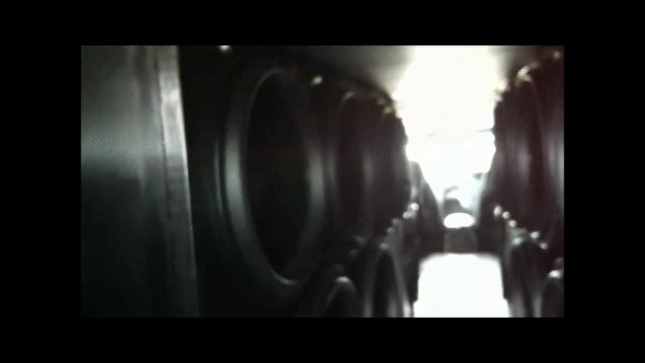 Obsidian Audio subwoofers shaking stuff around! - YouTube