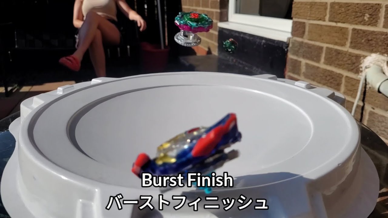 Slow Motion Beyblade Battles - Burst Finishes - YouTube