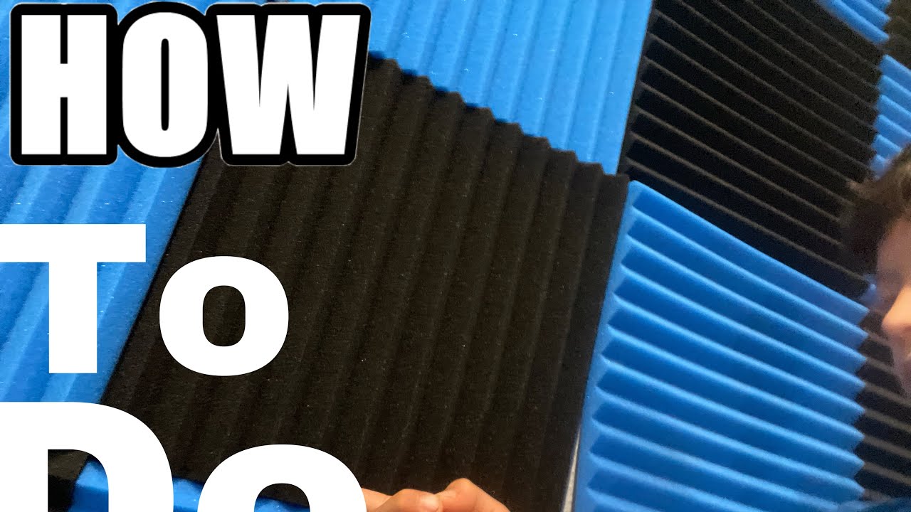 How to put on the wall sponge Very easy and fast!!… - YouTube
