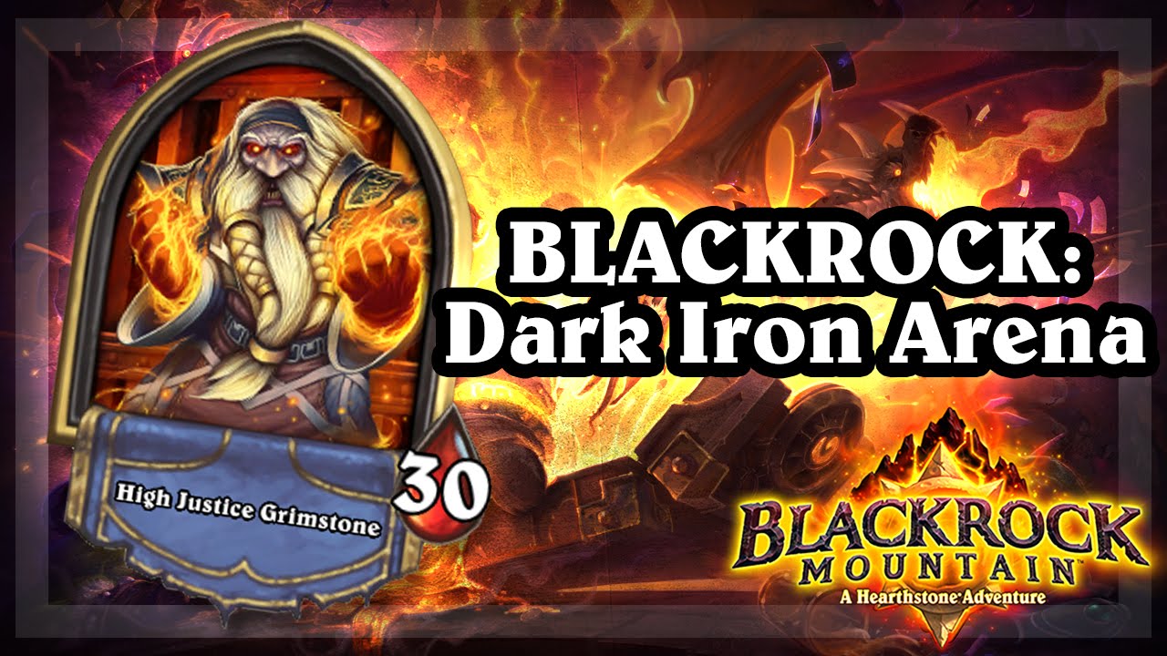 Dark Iron Arena [Hearthstone Black Rock Mountain: Wing 1] - YouTube