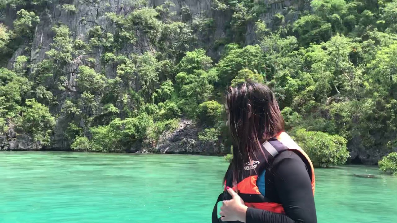 hidden lagoon coron Palawan - YouTube