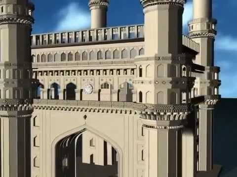 Explore Charminar in 3D - YouTube