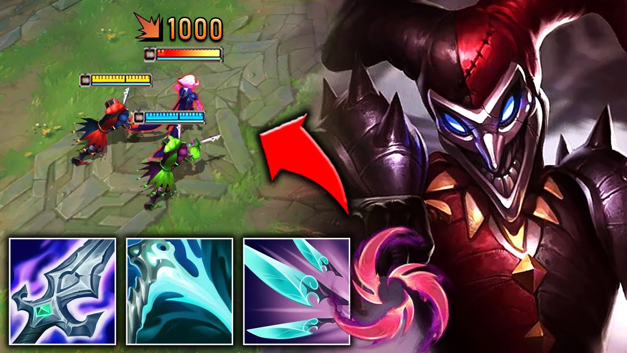 If you need to play AD Shaco... try this build (DEADLY BACKSTABS) - YouTube