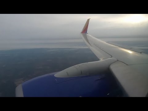 Overcast Richmond Arrival | Southwest Boeing 737-800 | Approach, And ...