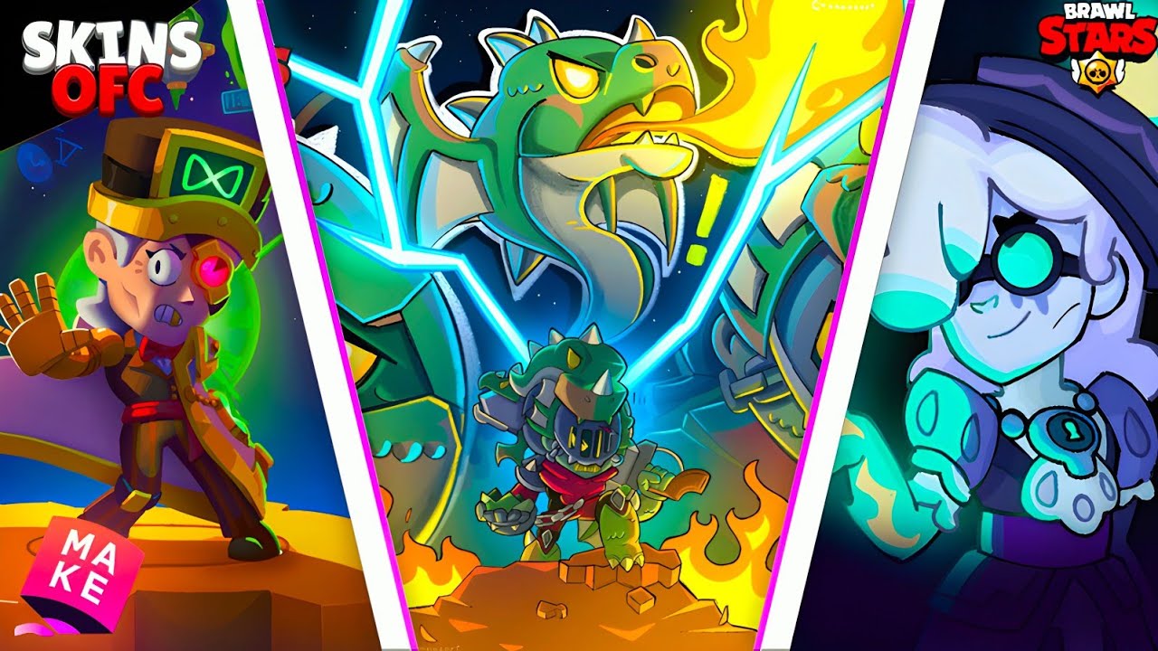 SÓ SKINS BELÍSSIMAS DA BELLE! - SKINS FINALISTAS DO SUPERCELL MAKE ...