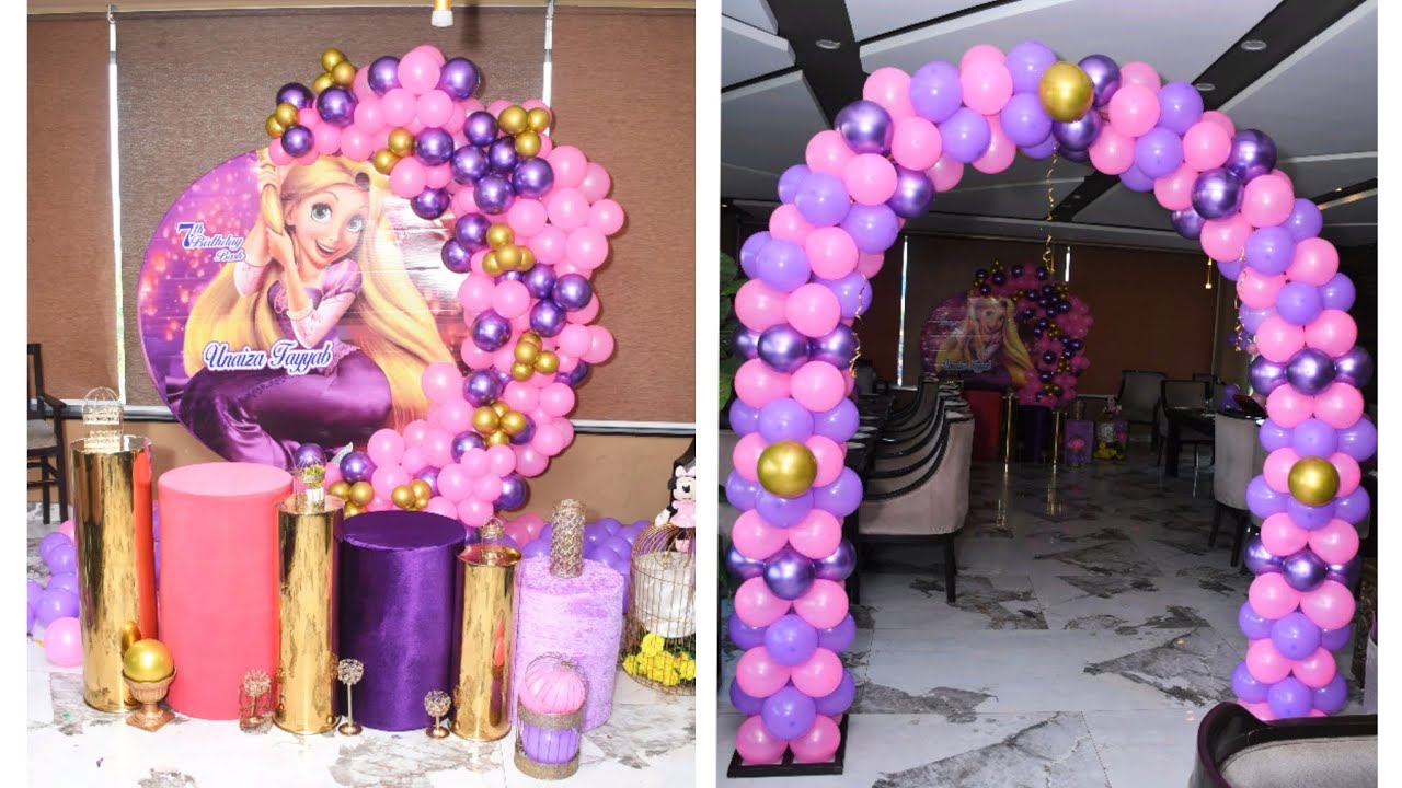 Tangled Balloon Arch