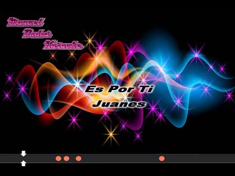 Y es por Ti Juanes Karaoke - YouTube