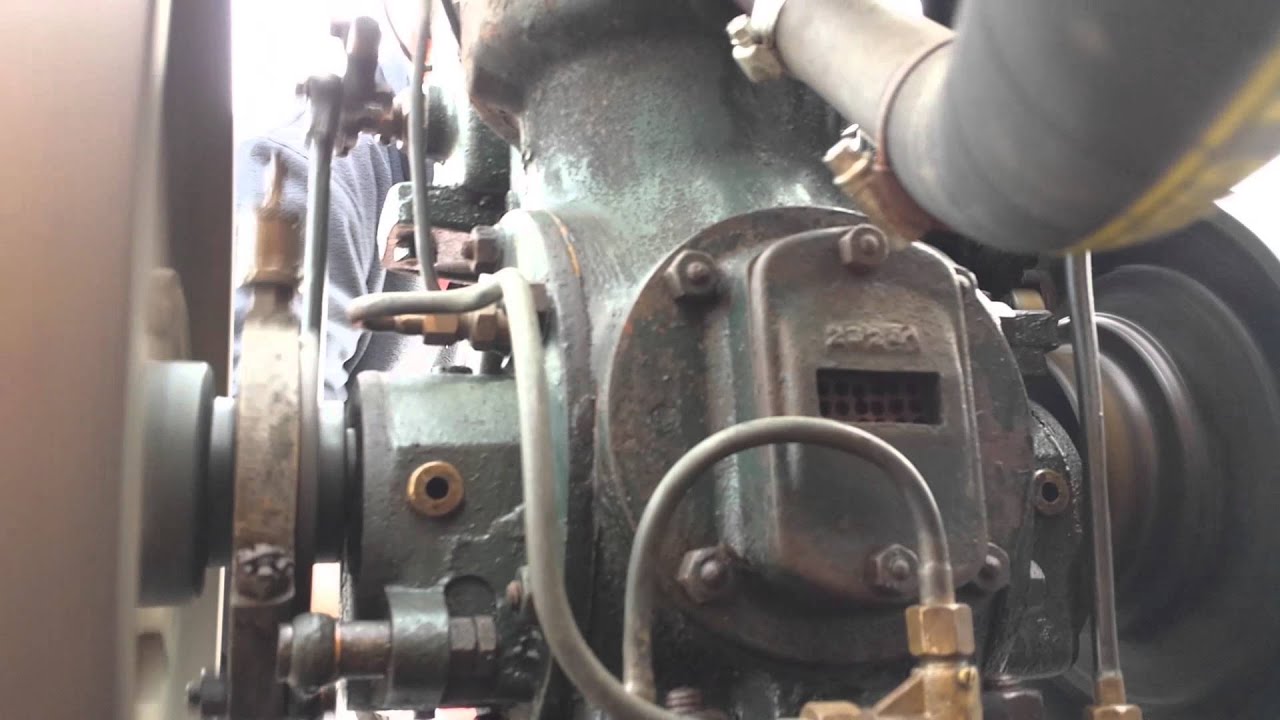 Long test run of my 1928 Petter s type - YouTube