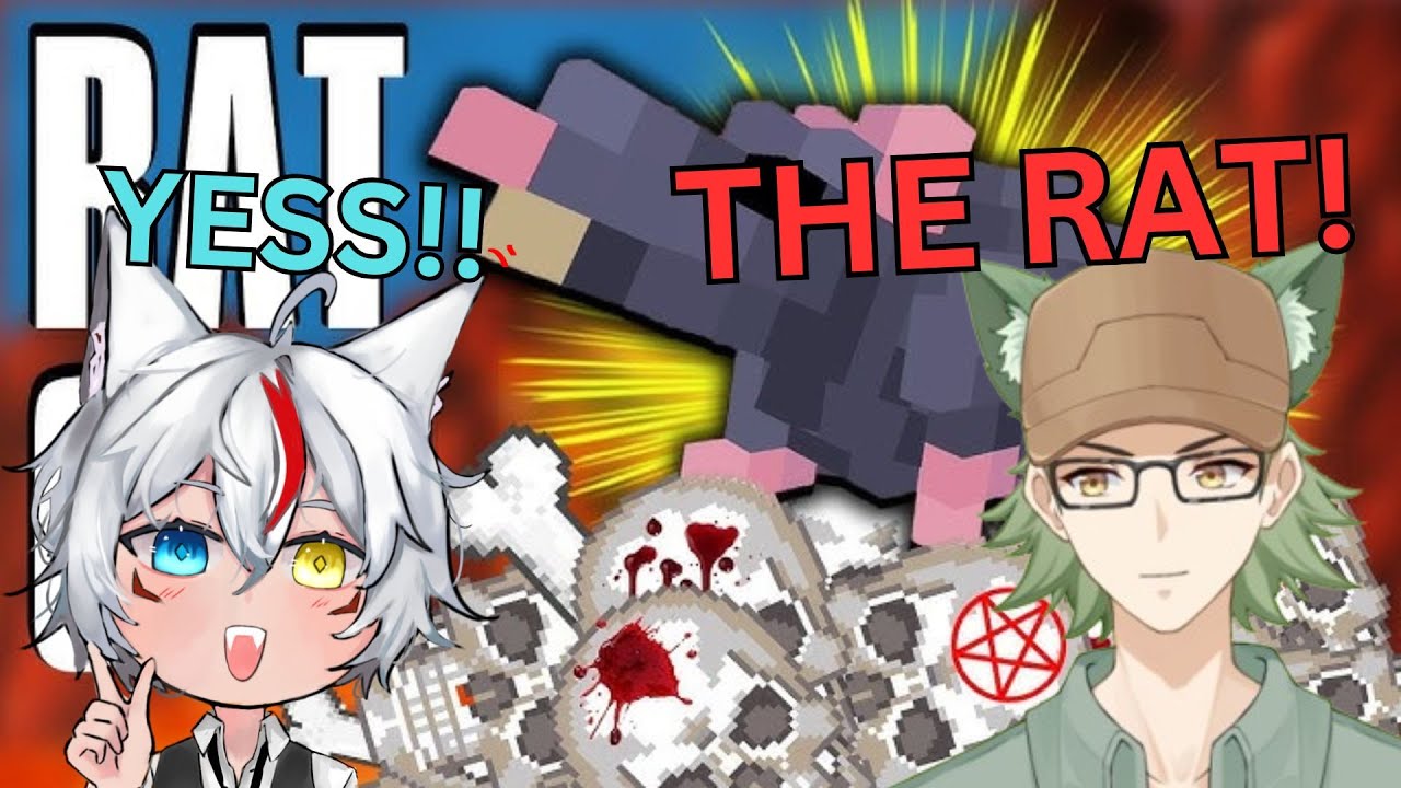 Vtubers React to Reggie | Can I Conquer Hell as a Rat in Barony? - YouTube