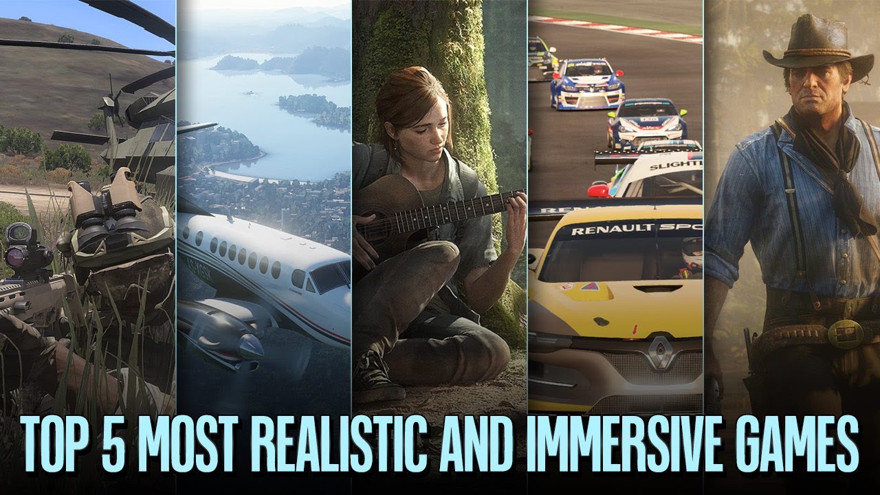 TOP 5 most REALISTIC and IMMERSIVE games - YouTube
