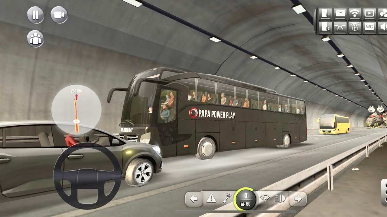 New Bus Merce Ben Travego 19 SHD Black Edition! Driver and Passengers ...