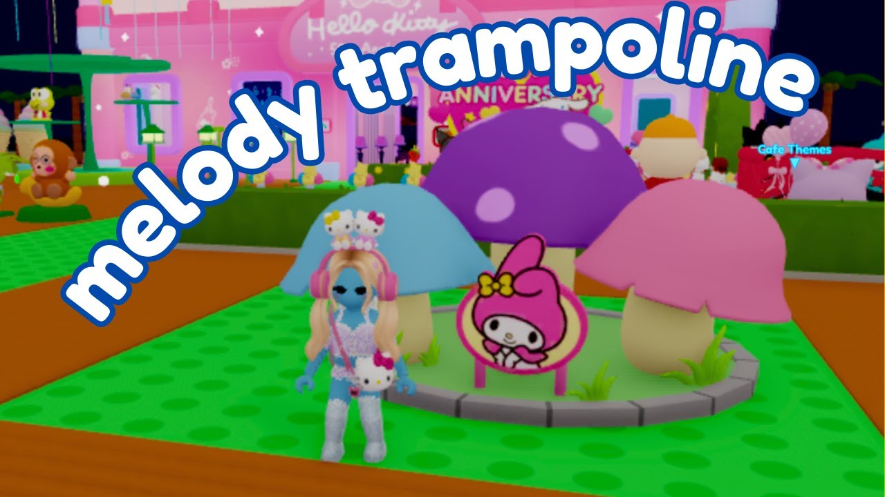 [mhkc] 399 robux item for FREE! my melody mushroom trampoline tutorial ...