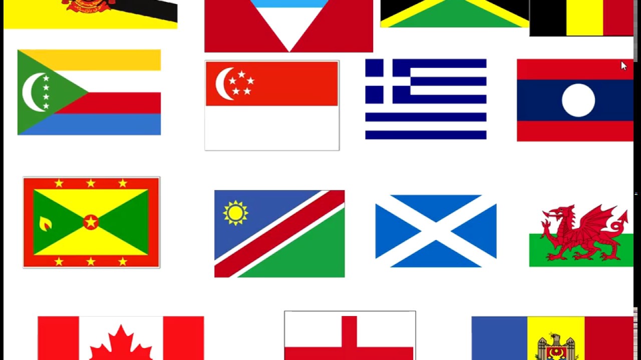 How to describe flags - YouTube