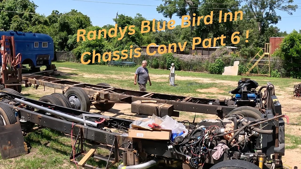 Randys Blue Bird Inn Chassis Conv Part 6 - YouTube