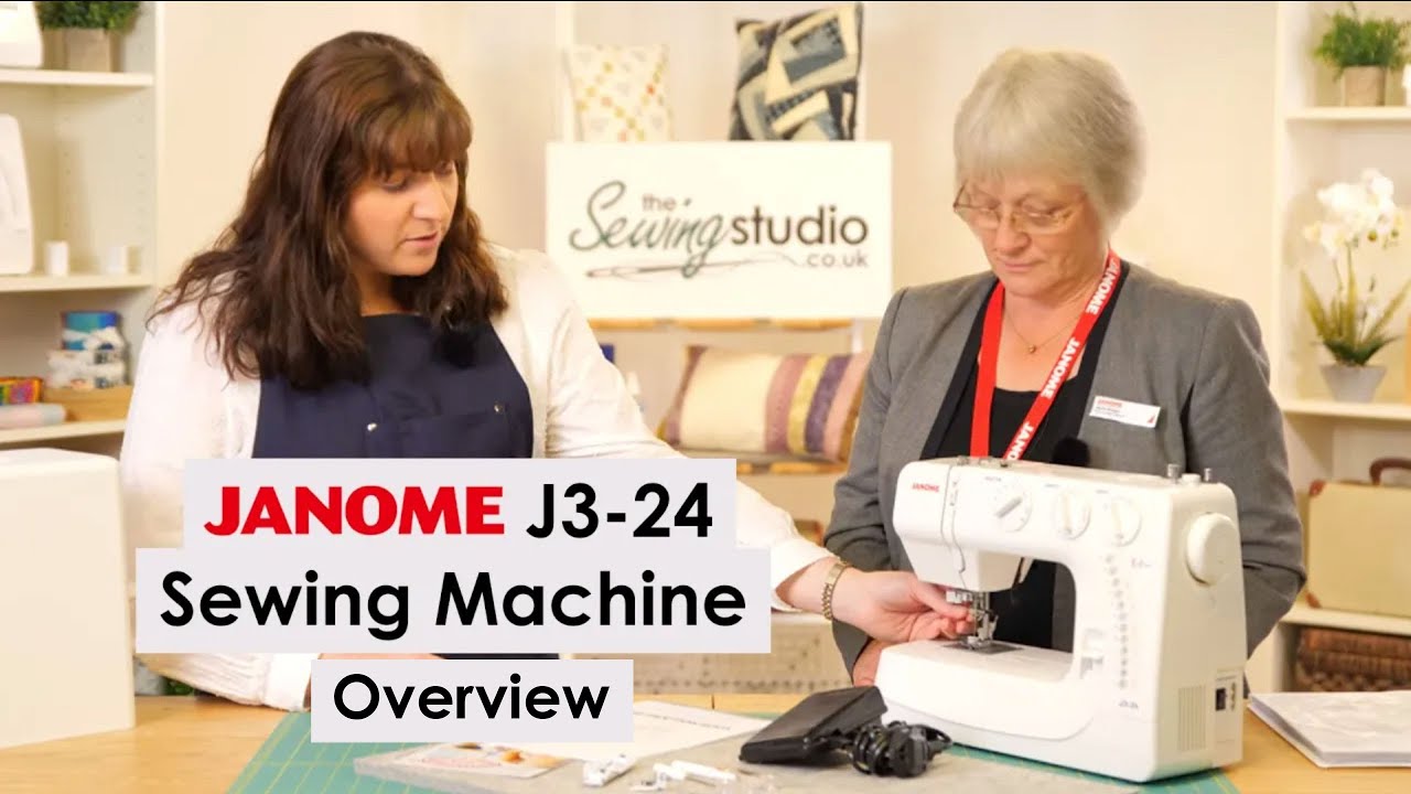 Janome J3-24 Sewing Machine Overview - YouTube