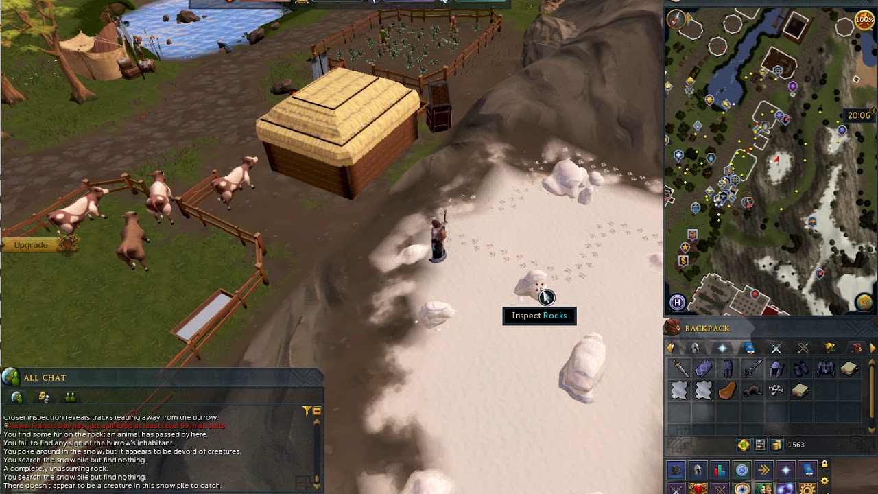 Runescape Polar Kebbit Fur - YouTube