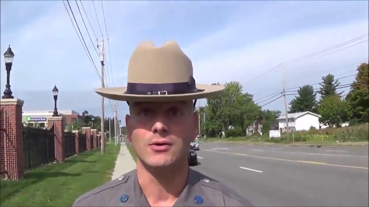 Cop gets taught a lesson by his sergeant - YouTube