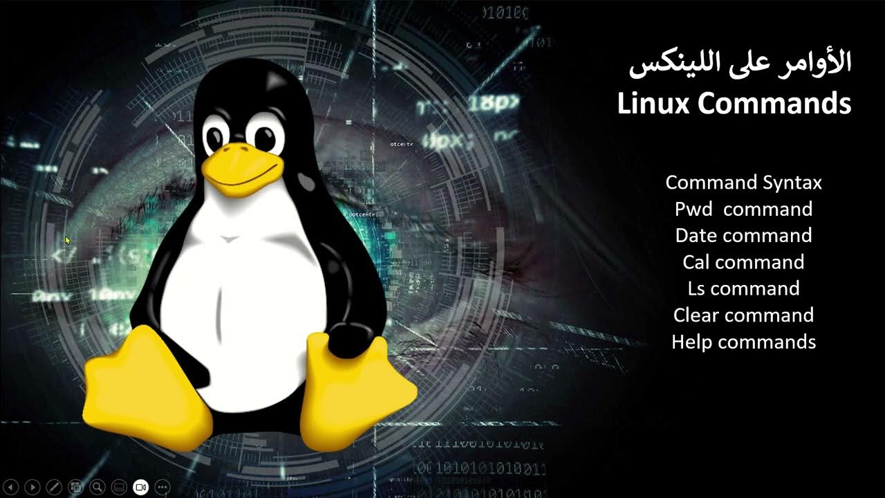 Lecture 2 الأوامر على CENTOS Linux Linux Commands - YouTube