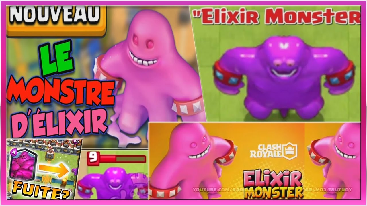 NEW CARTE? LE MONSTRE D' ÉLIXIR! GAME PLAY (déplacement) EN EXCLU ...