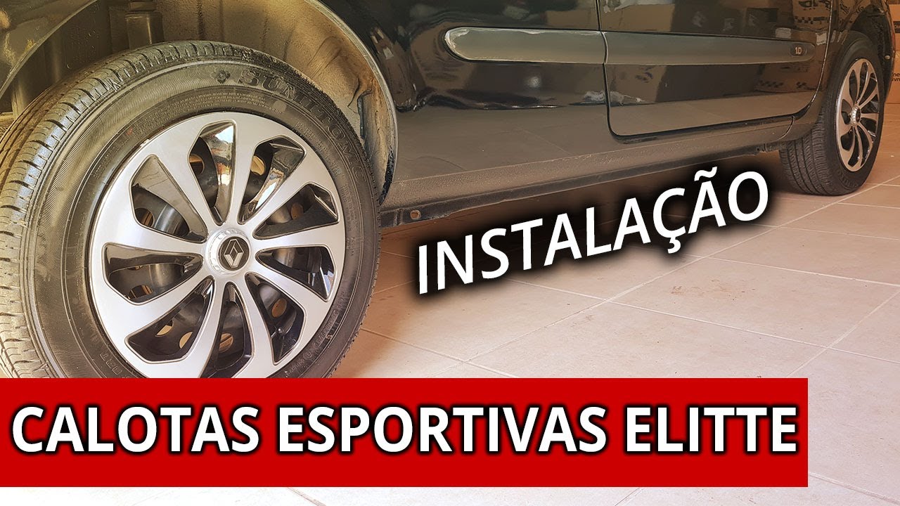 COMO INSTALAR CALOTAS ESPORTIVAS | CALOTAS ELITTE 2021 - YouTube