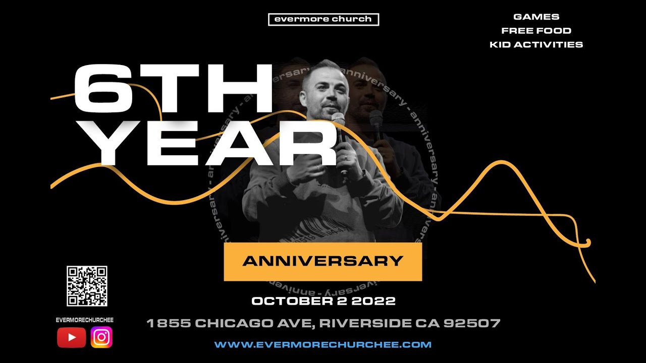 Evermore Church EE | Sixth Year Anniversary | Guest Speaker Jay Koopman ...