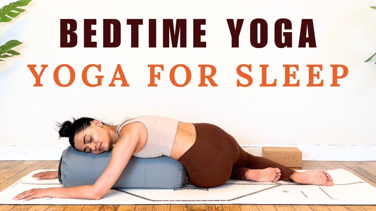 Improve Sleep with Yoga | 5 yoga poses for stress and anxiety | Yin ...