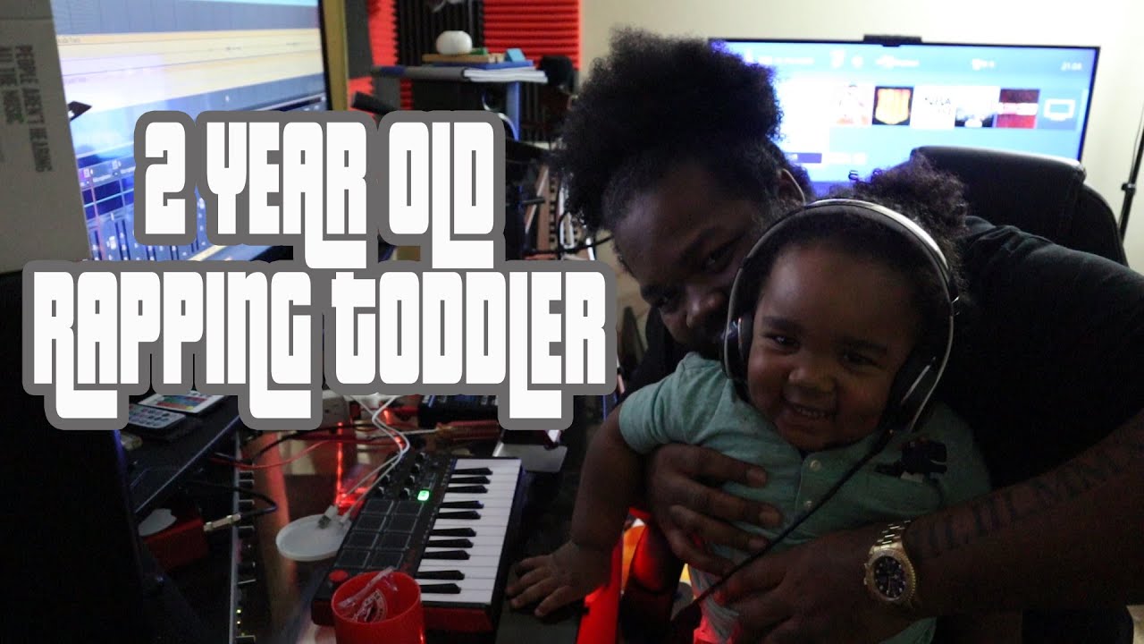 2 Year Old Rapping Toddler | MUST WATCH - YouTube