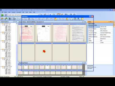 Kodak Capture Pro Demo # 10B Database Lookup - YouTube