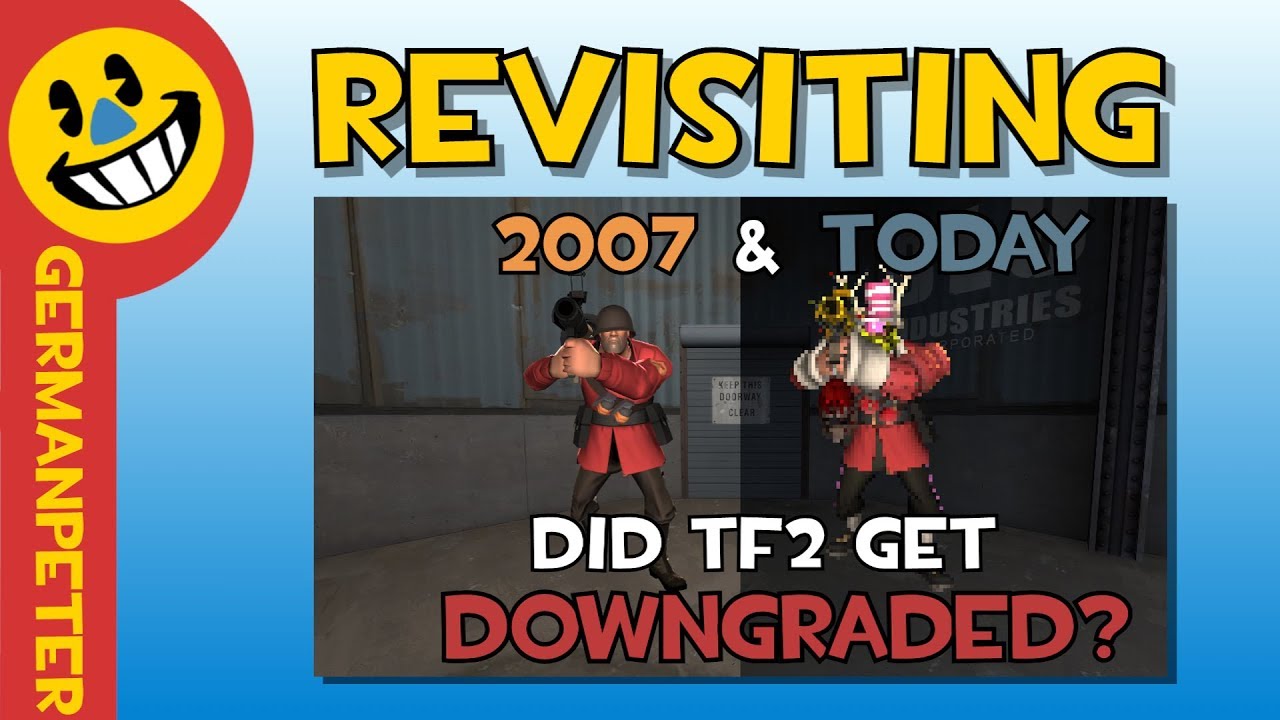 Revisiting CrowbCat's "TF2 2007 And now" - YouTube