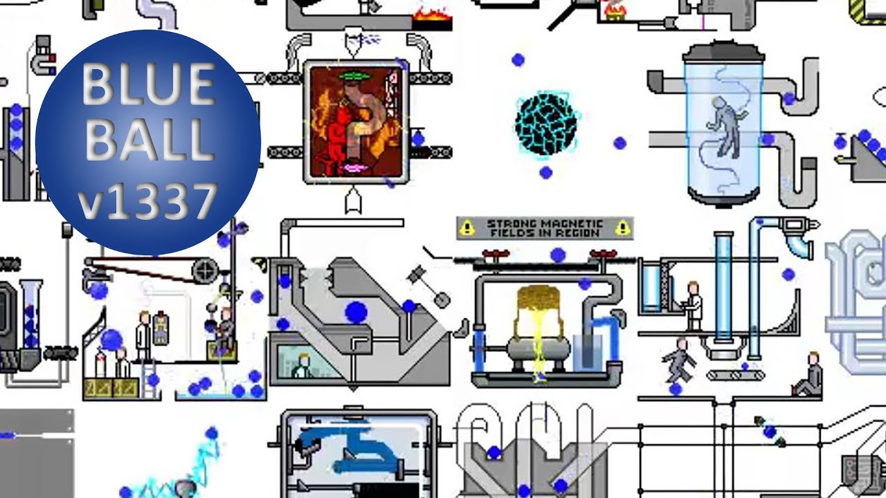 Blue Ball Machine