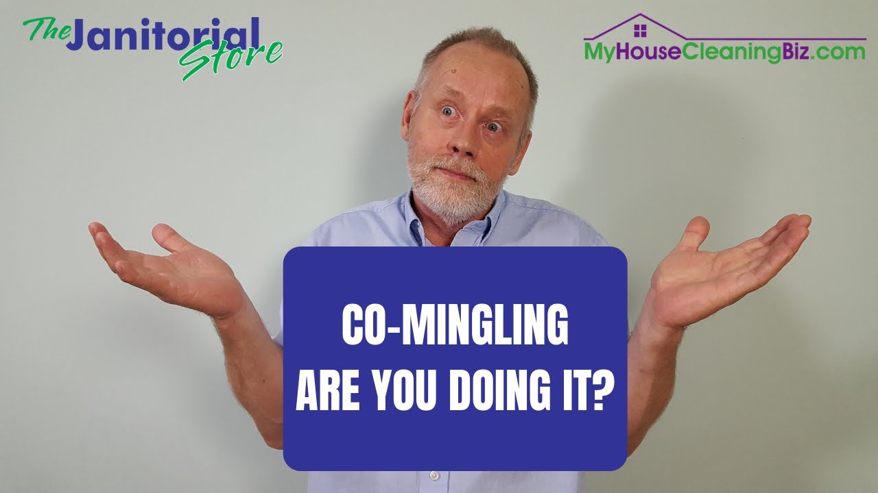 Commingling of funds | Business expense | The Janitorial Store - YouTube