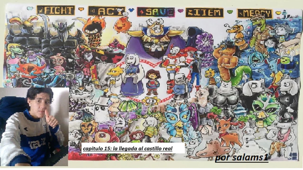 un ente jugando undertale capitulo 15 vengan#undertale#argentina# ...