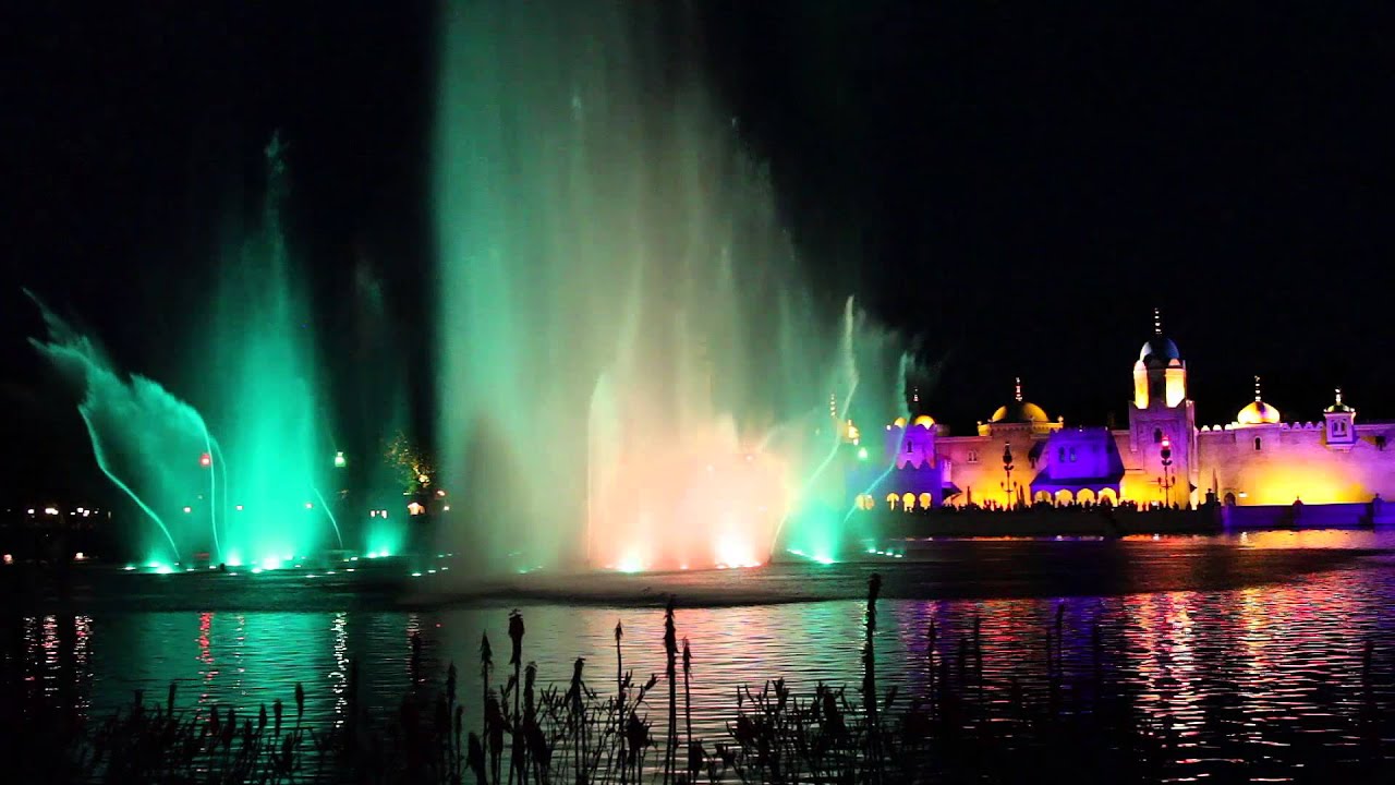 Efteling 2015 Water Show - YouTube