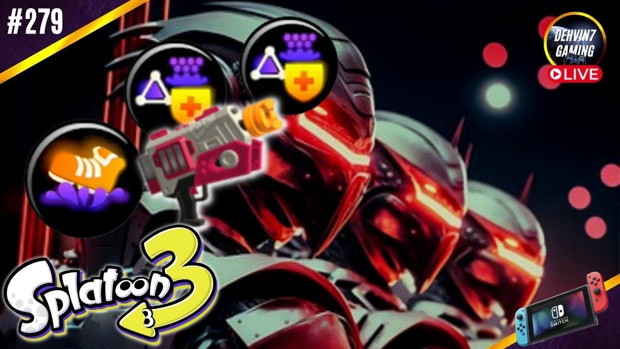 Triple Ink Strikes with the SQUAD and Rapid Blaster! | Splatoon 3 - YouTube