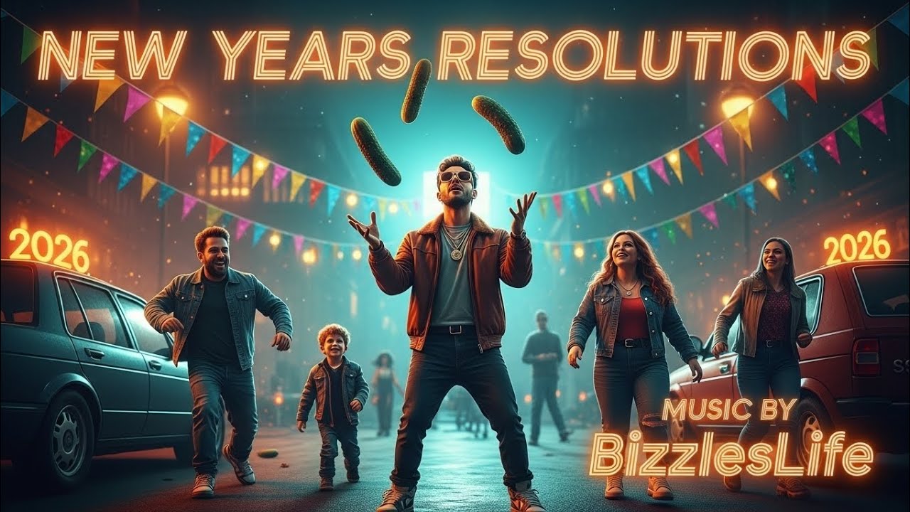New Years Resolutions 🎵 Funny Parody Song #NewYears #Music #Songs #2026 ...