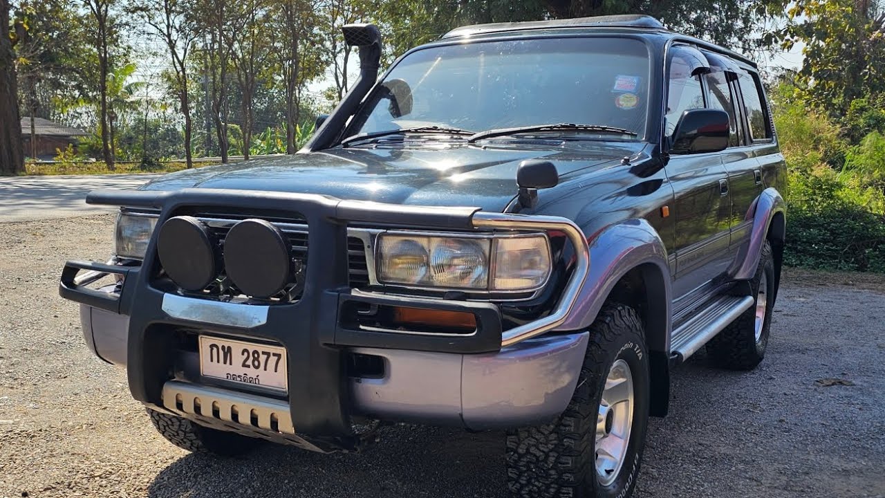 TOYOTA LANDCRUISER VX80 97 15BT DIESEL TURBO AUTO 4WD DRIFF LOCK ภาษี ...