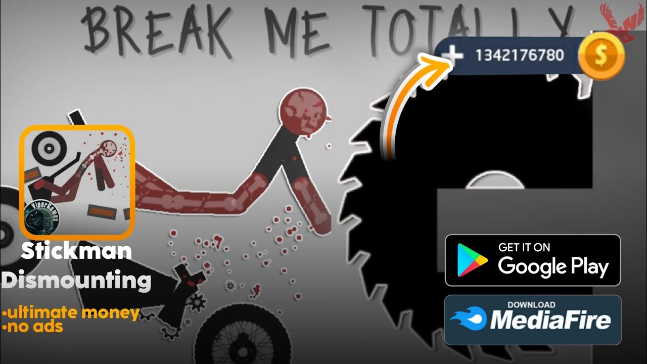 stickman dismounting mode hack | download now - YouTube