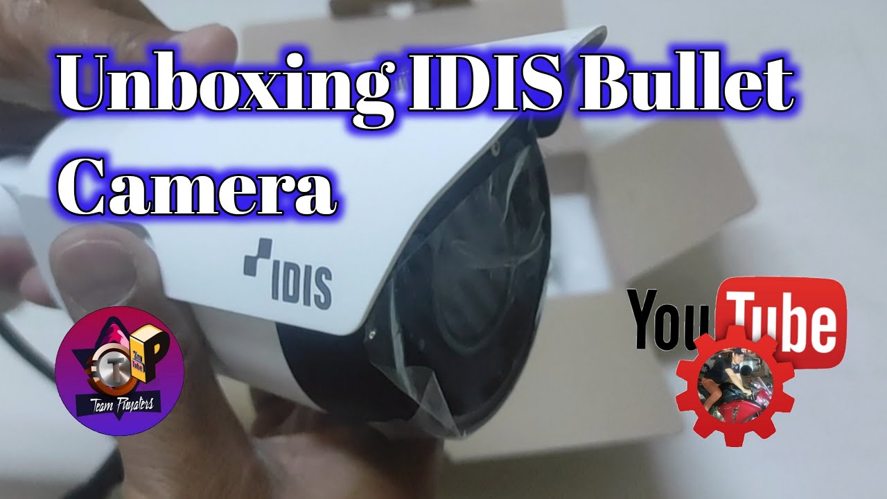 #68) Unboxing IDIS Bullet Camera | IDIS Network Video Recorder | Tabuk ...